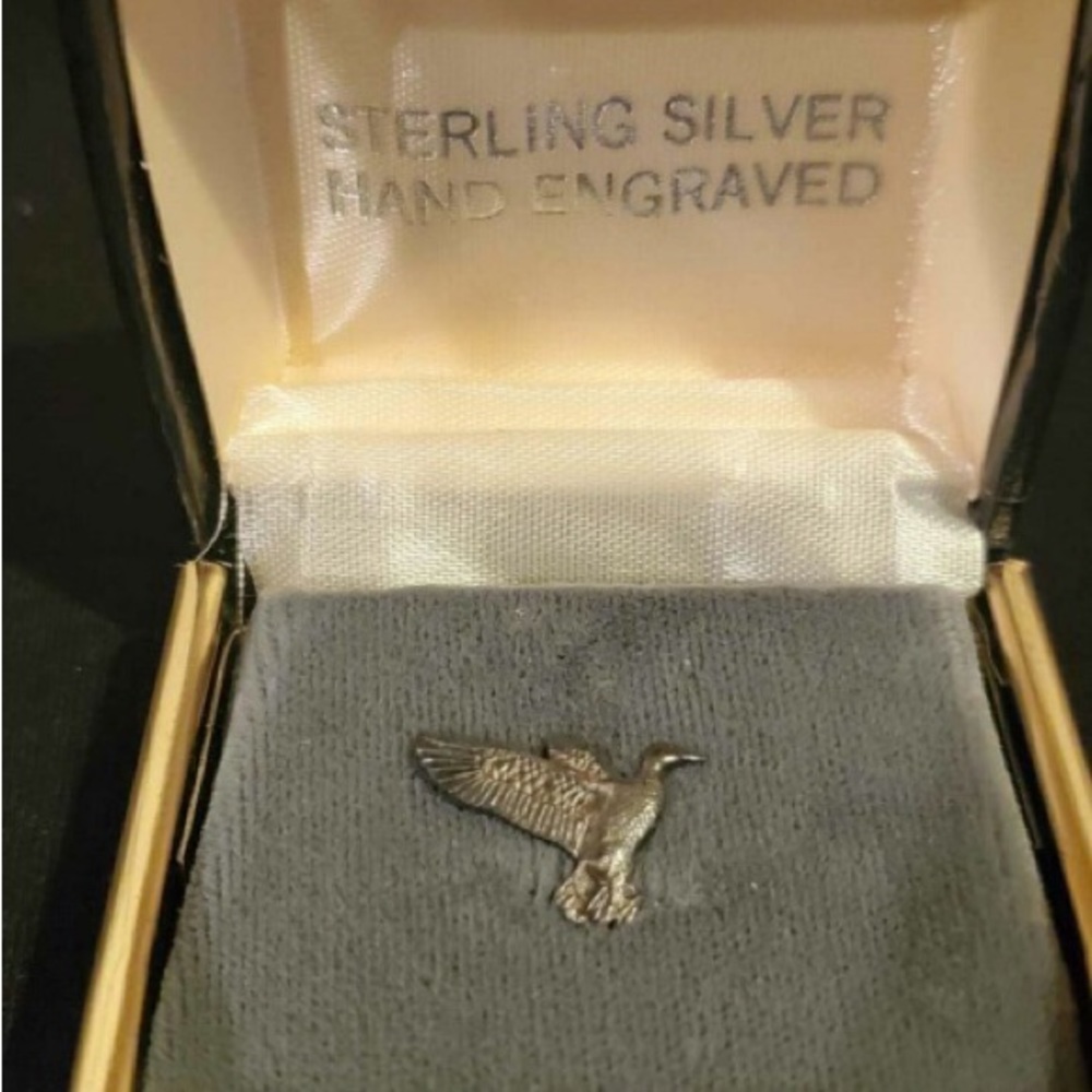 Sid Bell Originals Sterling Silver Duck Tie Tack - Gem